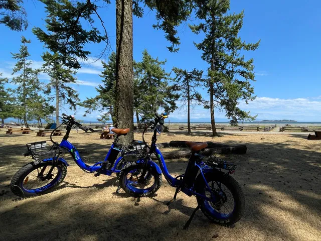 Safe Riding Circuits in Parksville, BC with Bark Echo eBikes