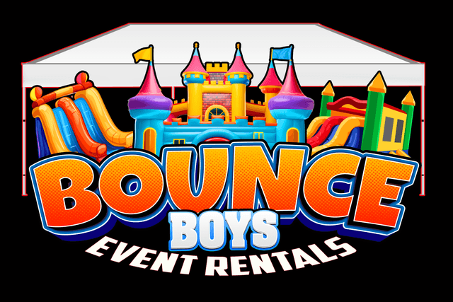 Big Bubba Giant Rainbow Bounce House | Bounce Boys Rentals
