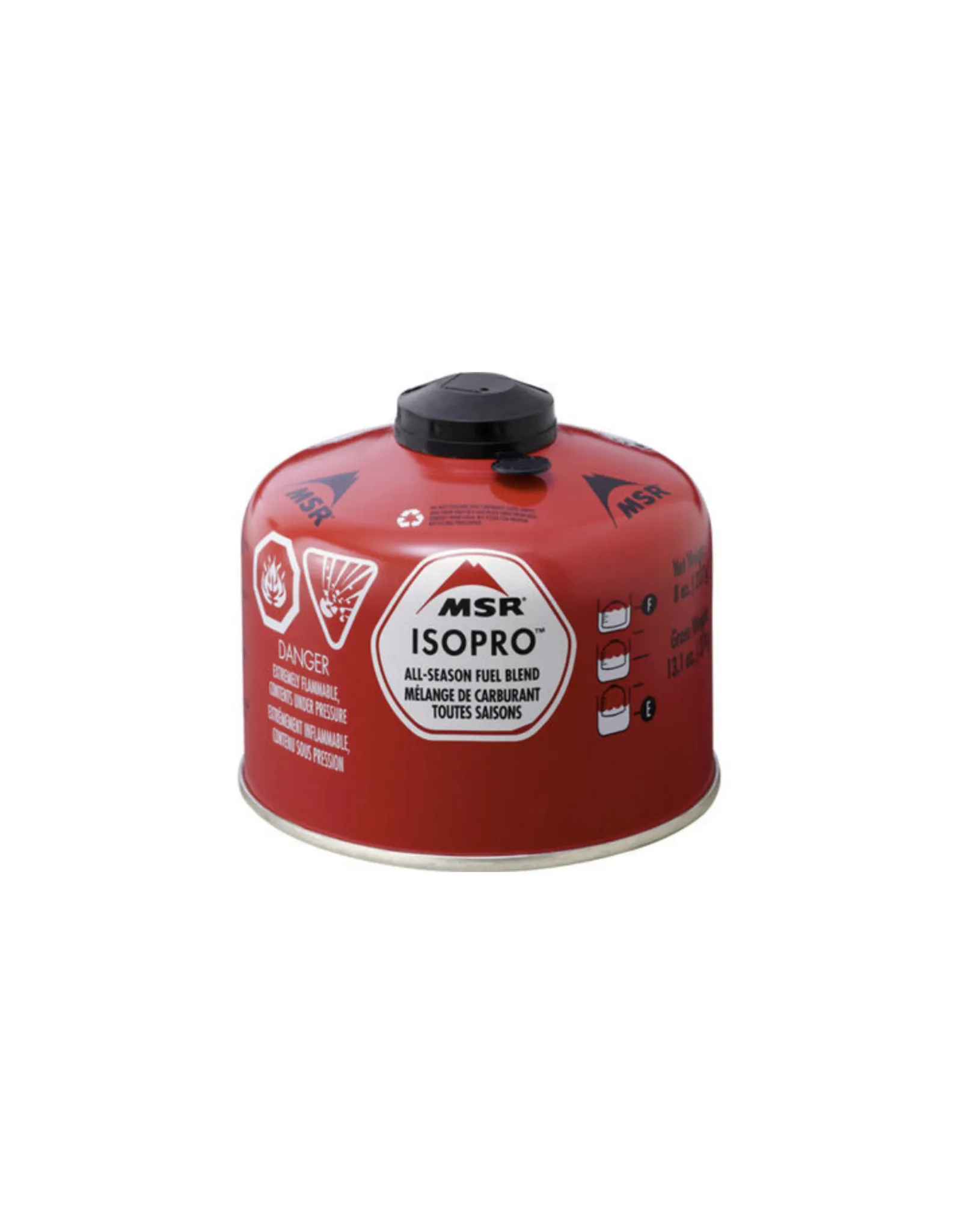 FUEL MSR ISOPRO CANISTER 8 OZ | Rexburg Outdoor Rentals