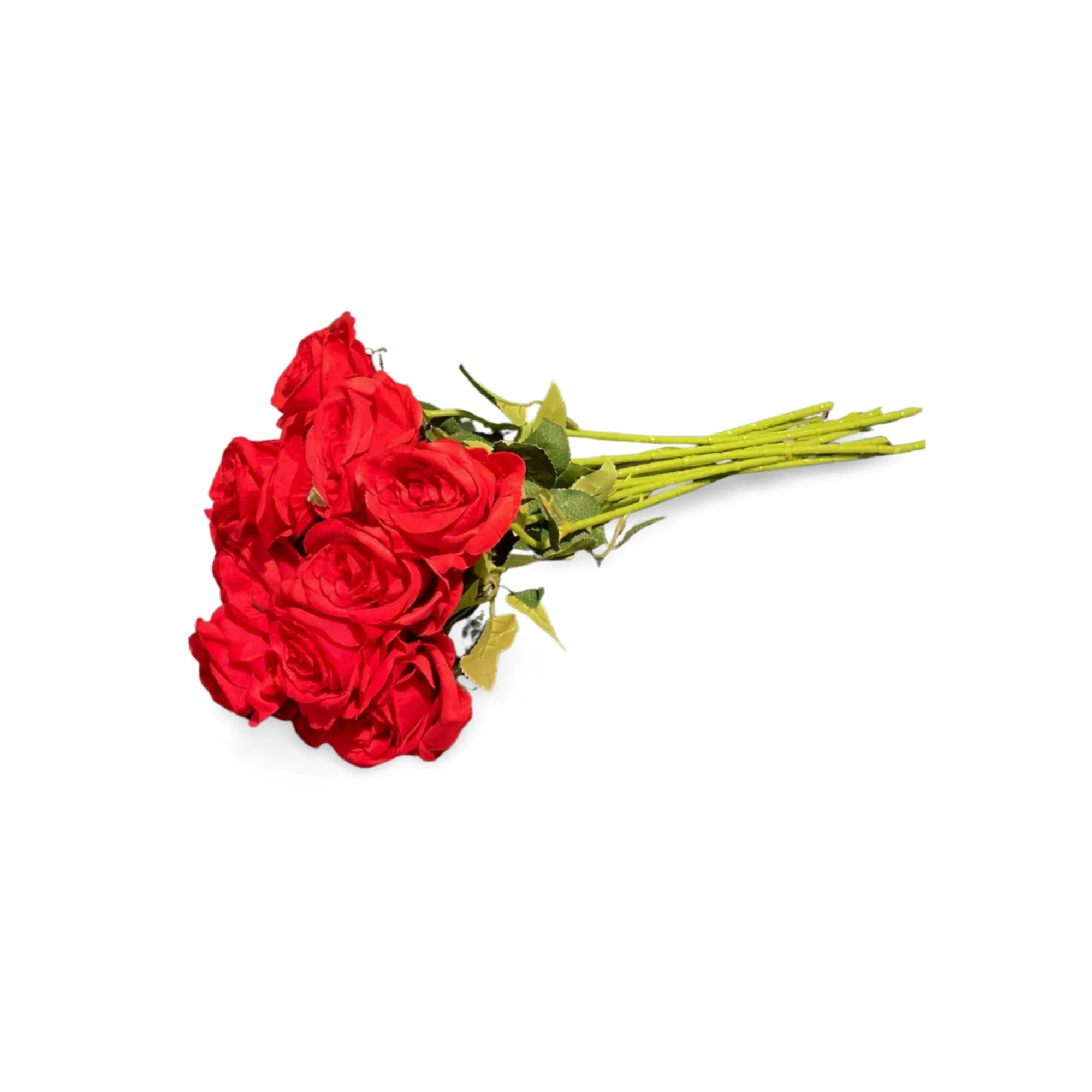 Artificial 12 x Red Roses | The Little Props Store