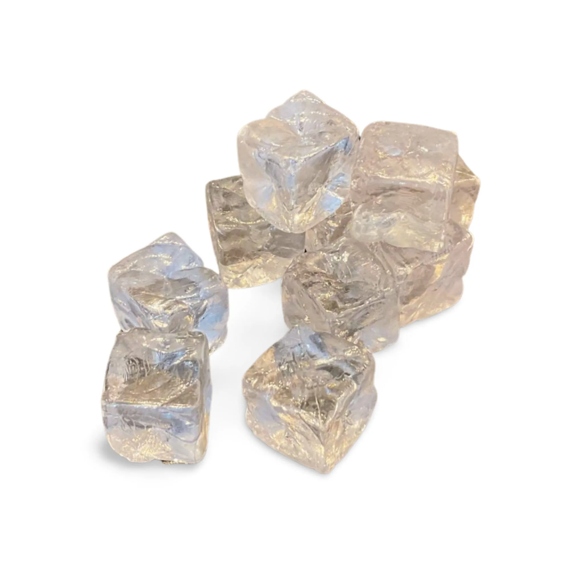 Artificial Ice Cubes Type 1 x10 | The Little Props Store