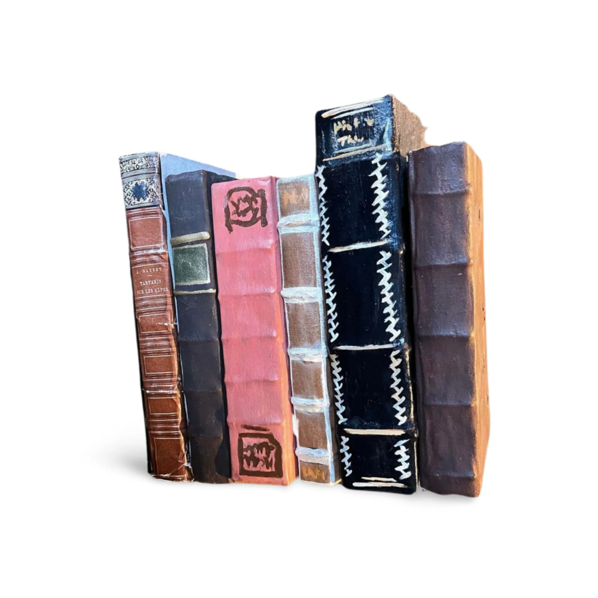 Artificial Book Stack - Type 3 | The Little Props Store
