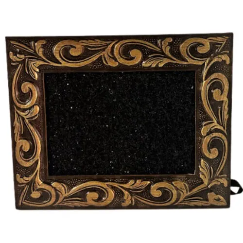Detailed Brown & Gold Frame | Event Rentals - Revel and Flourish