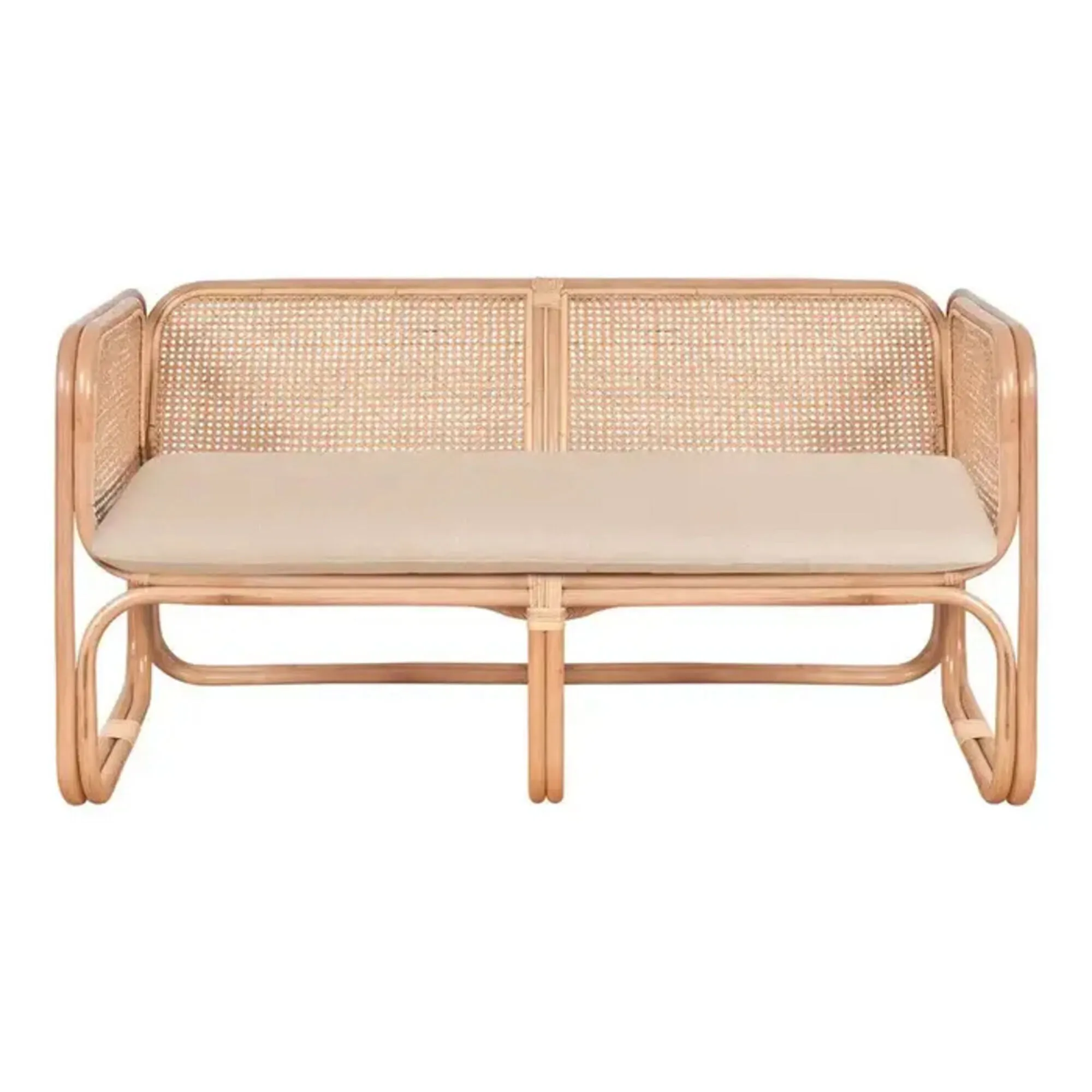 Rattan 2 Seater Lounge Hire | Occasions Event Hire | Wedding | Marquee ...