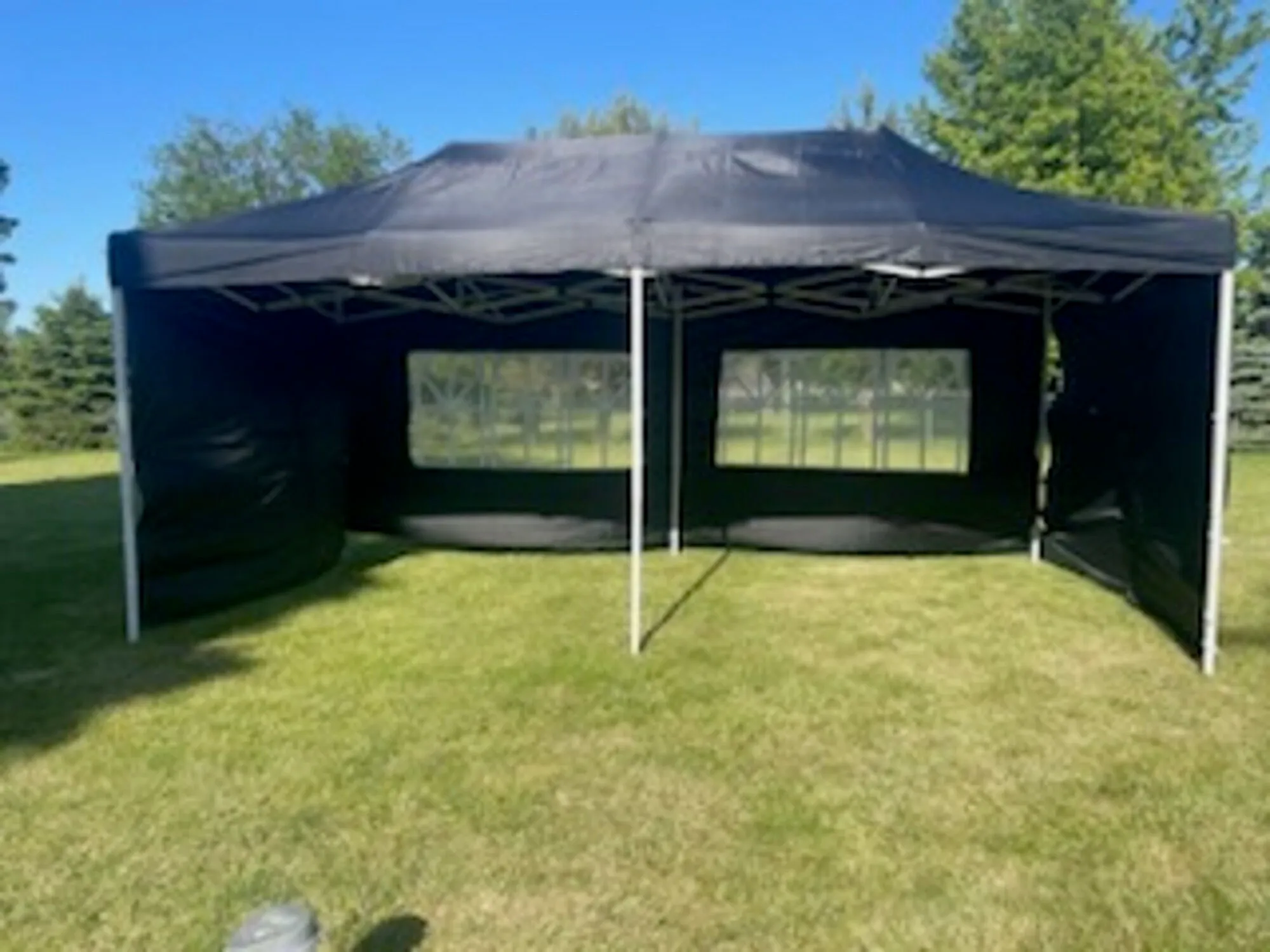 10x20 Party Tent with removable sides | Marion Ohio Tent Rentals ...