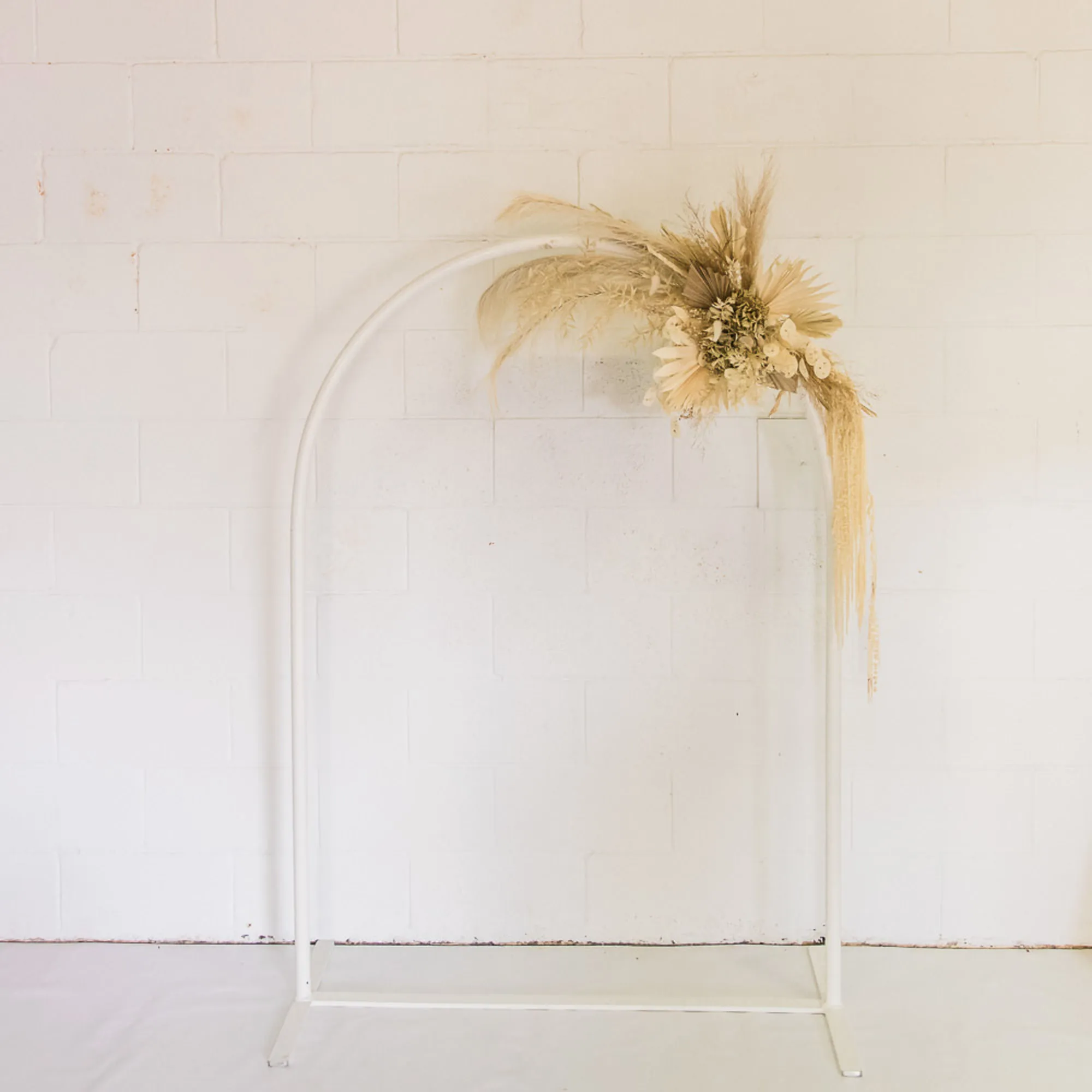 White Arch Frame