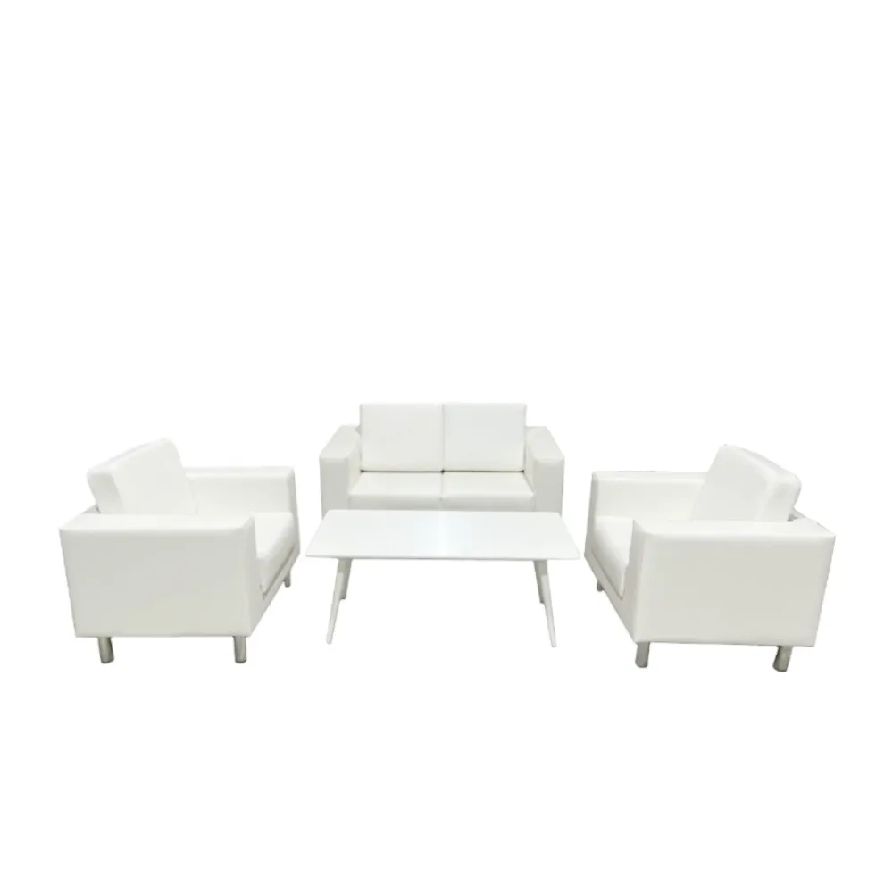 LES VIP White Lounge Set | Rent Furniture in Qatar - LES - The Rental ...