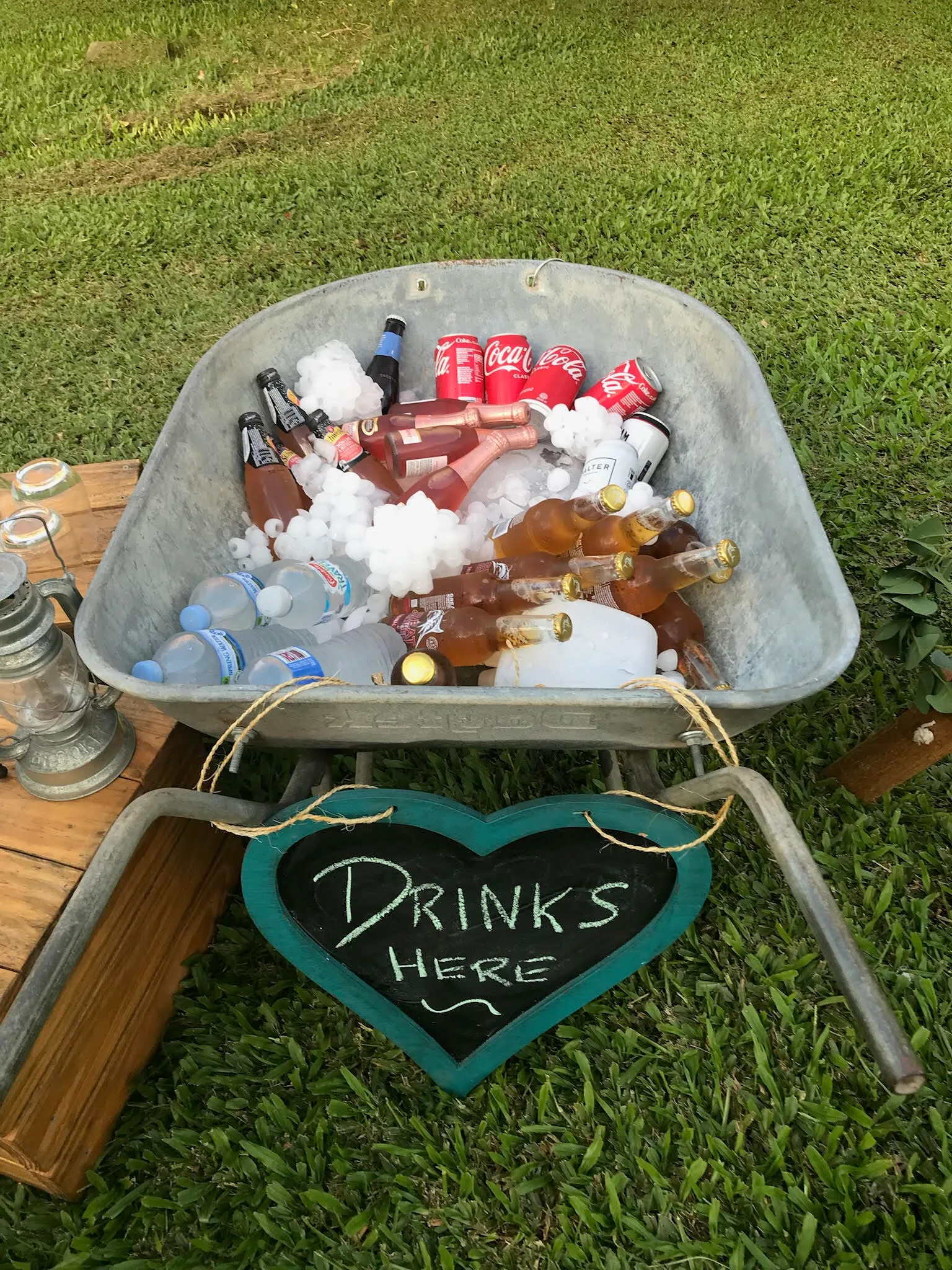 RUSTIC_VINTAGE_WHEELBARROW_DRINKS_COOLER | Gold Coast One Stop Event ...