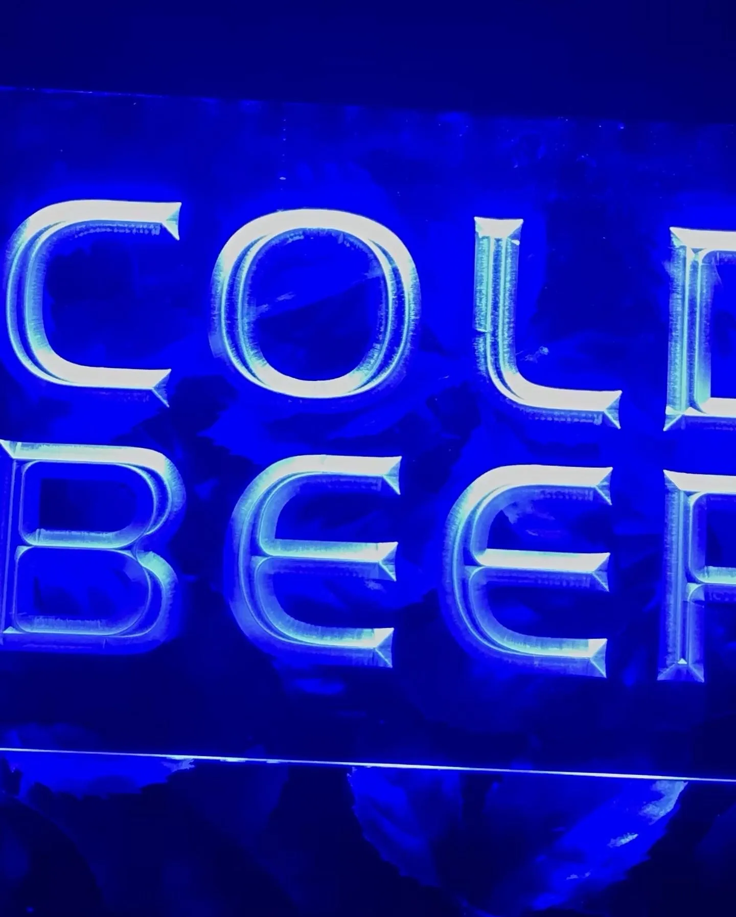 Illuminated 'BEER' Sign | Gold Coast One Stop Event Hire Company
