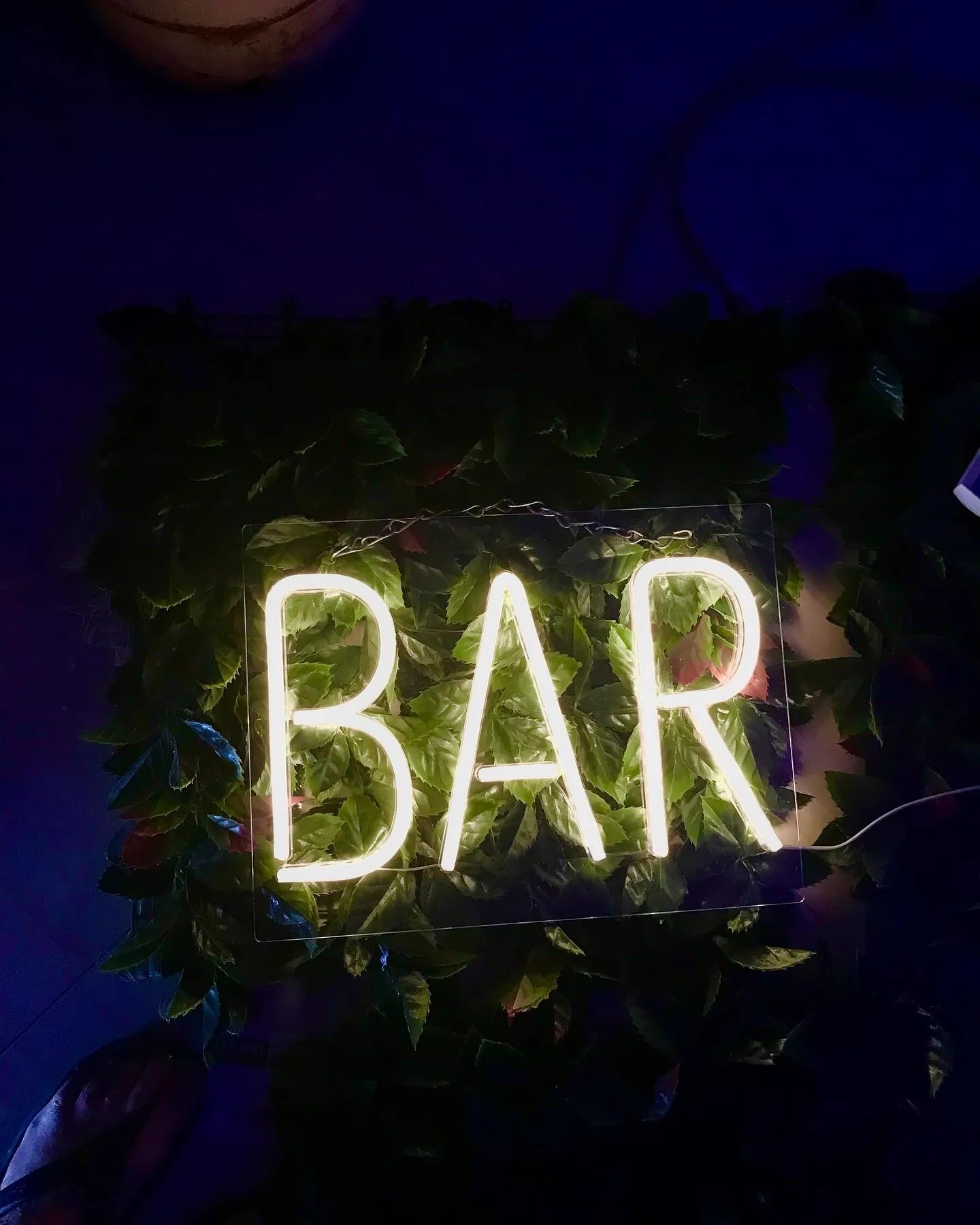 Illuminated 'BAR' Sign | Gold Coast One Stop Event Hire Company