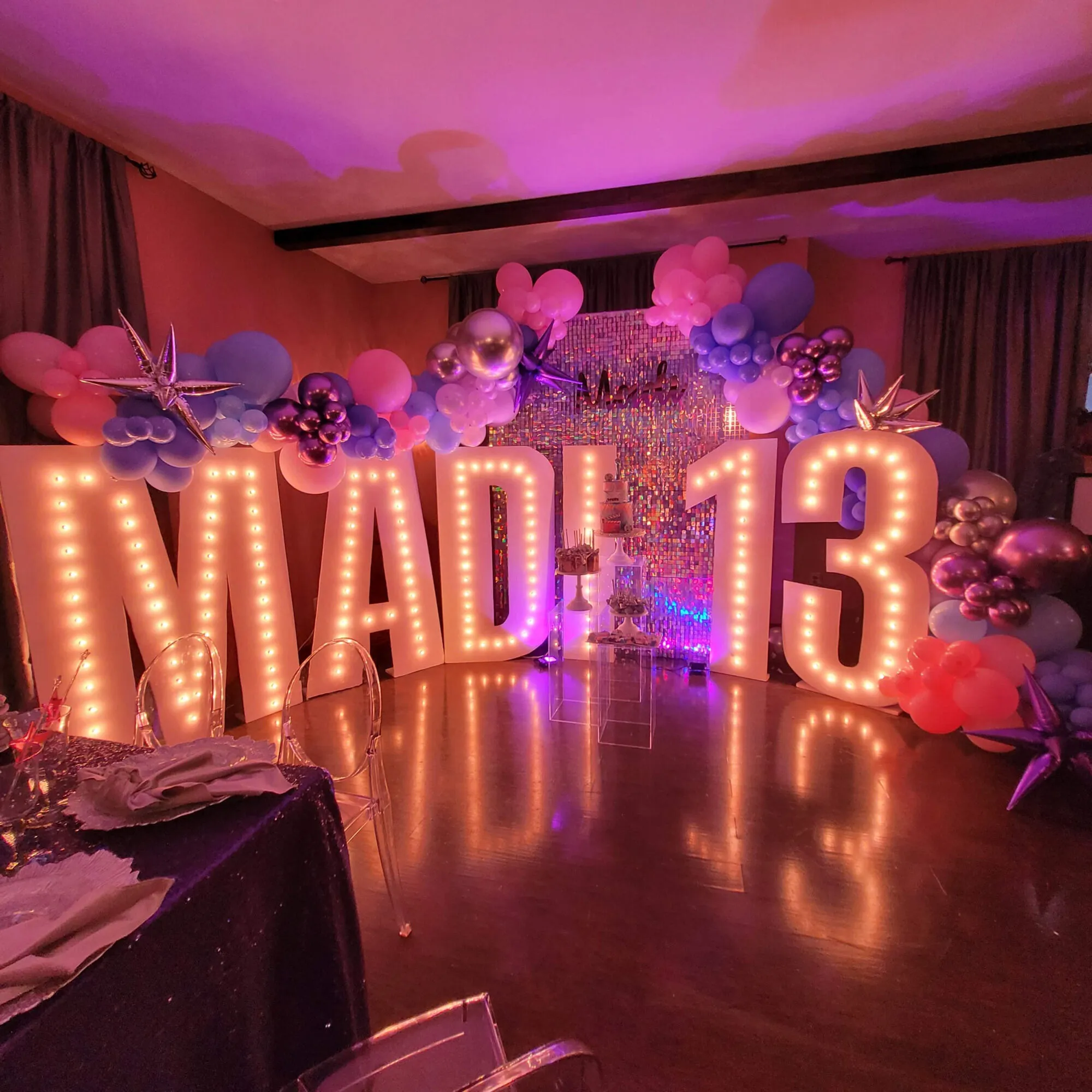 5ft Marquee Letters | Studio, Rentals, Custom Builds - De La Rosa Events