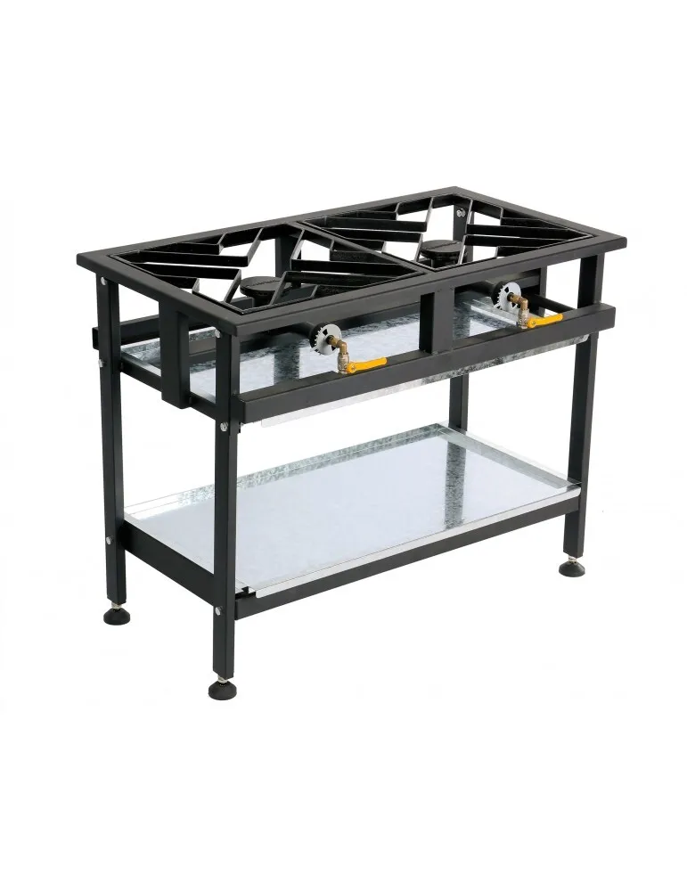 Boiler Table - 2 Burner (Excluding Gas) | Trinkets Party Hire - Knysna