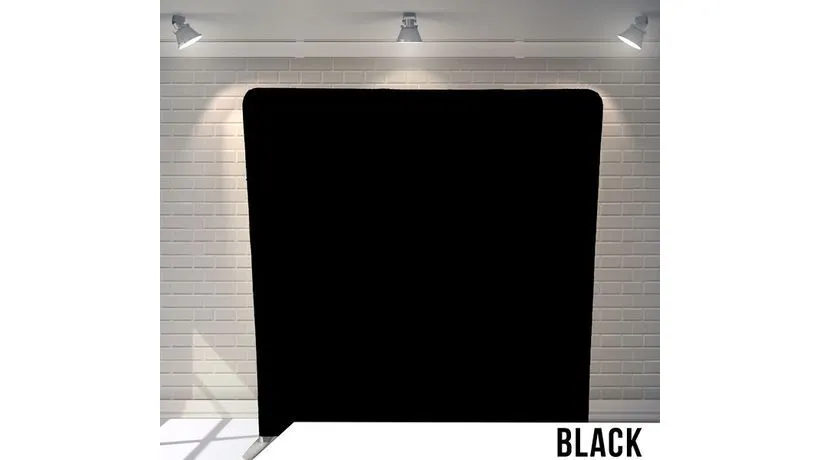 Premium Backdrop Setup - Black | Nashville Event Guys Party Rentals ...