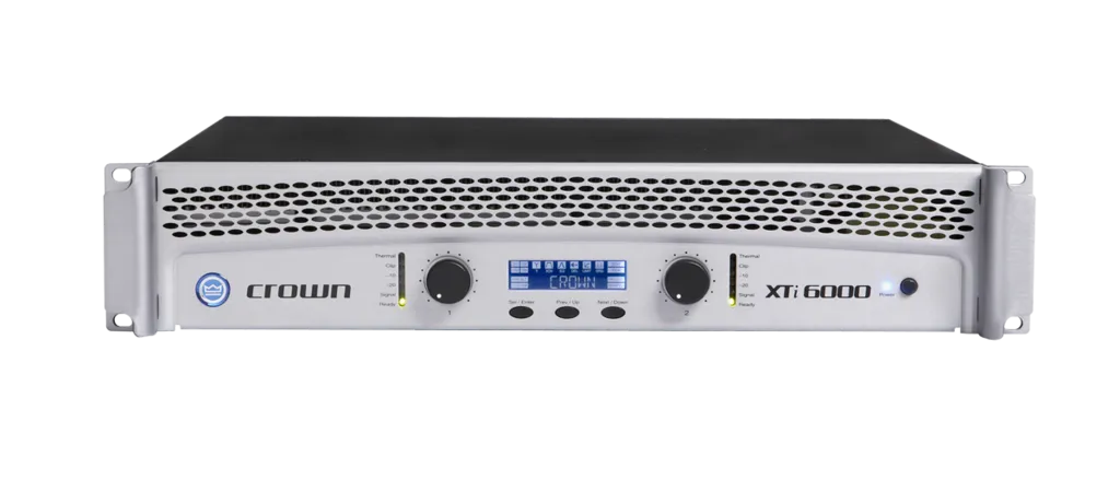 Crown XTi 6000 Power Amplifier | QixAV - Toronto