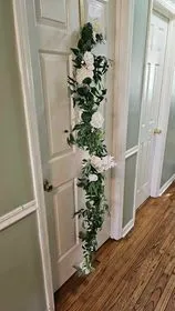 Extra Thick Greenery Strand with White Flowers | Complete Weddings