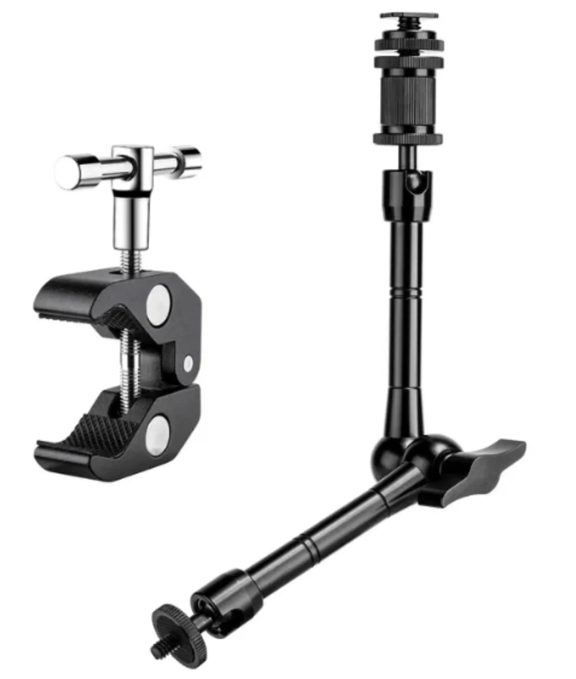 Articulating Magic Arm 11'' Inch + Super Clamp for DSLR Camera Rig Led ...