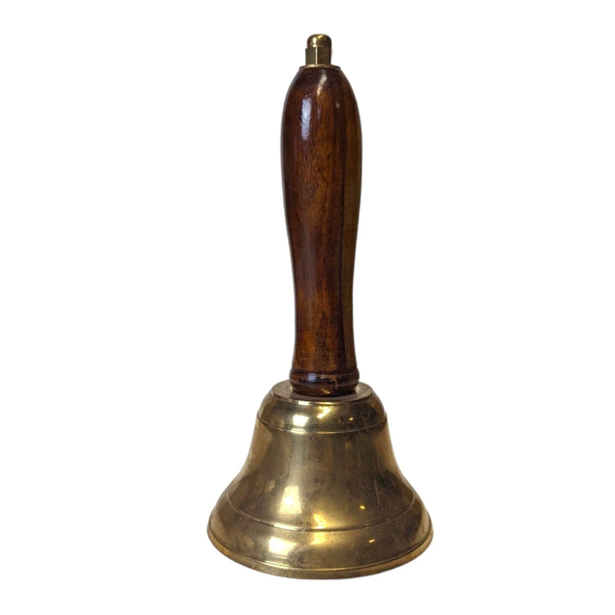 Bell - 4' x 4' x 8.5' - Wooden Handle - Brass | Toronto's Premier Prop ...