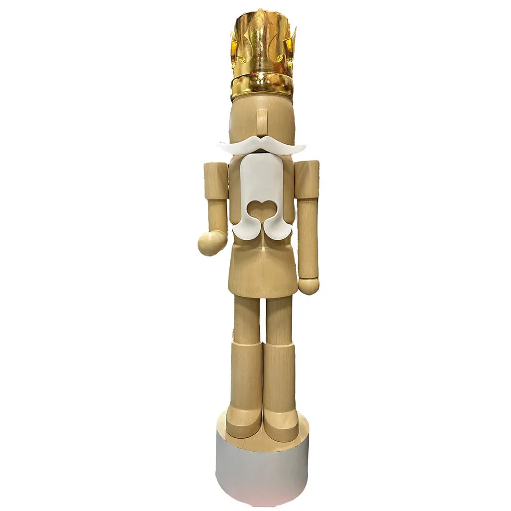 520 - Oversized - Nutcrackers - 22' x 22' x 104' (8.6') - Wood Grain ...