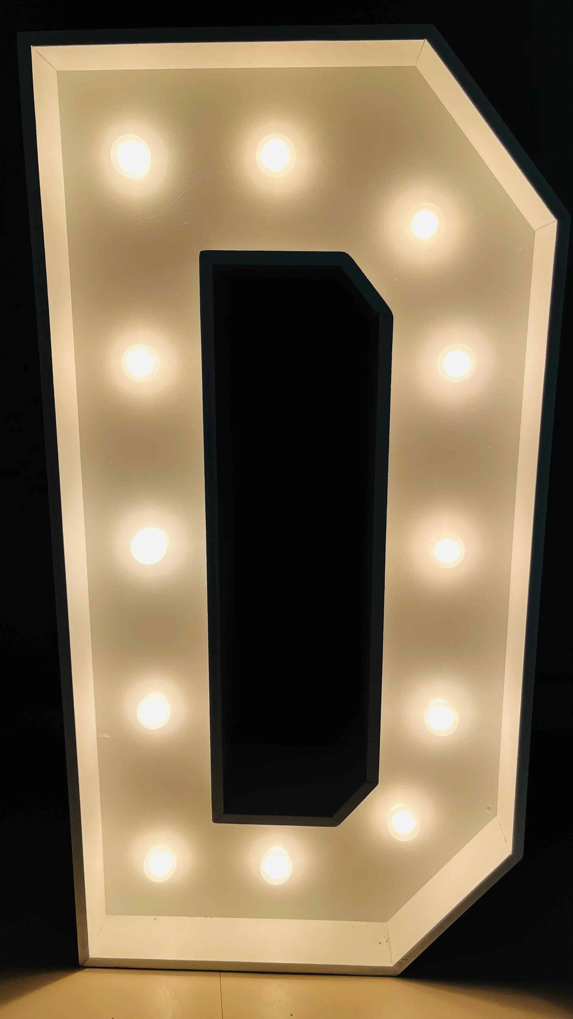 Rent Light-up Marquee Alphabet Party Decoration Letter D | Cobb Party ...