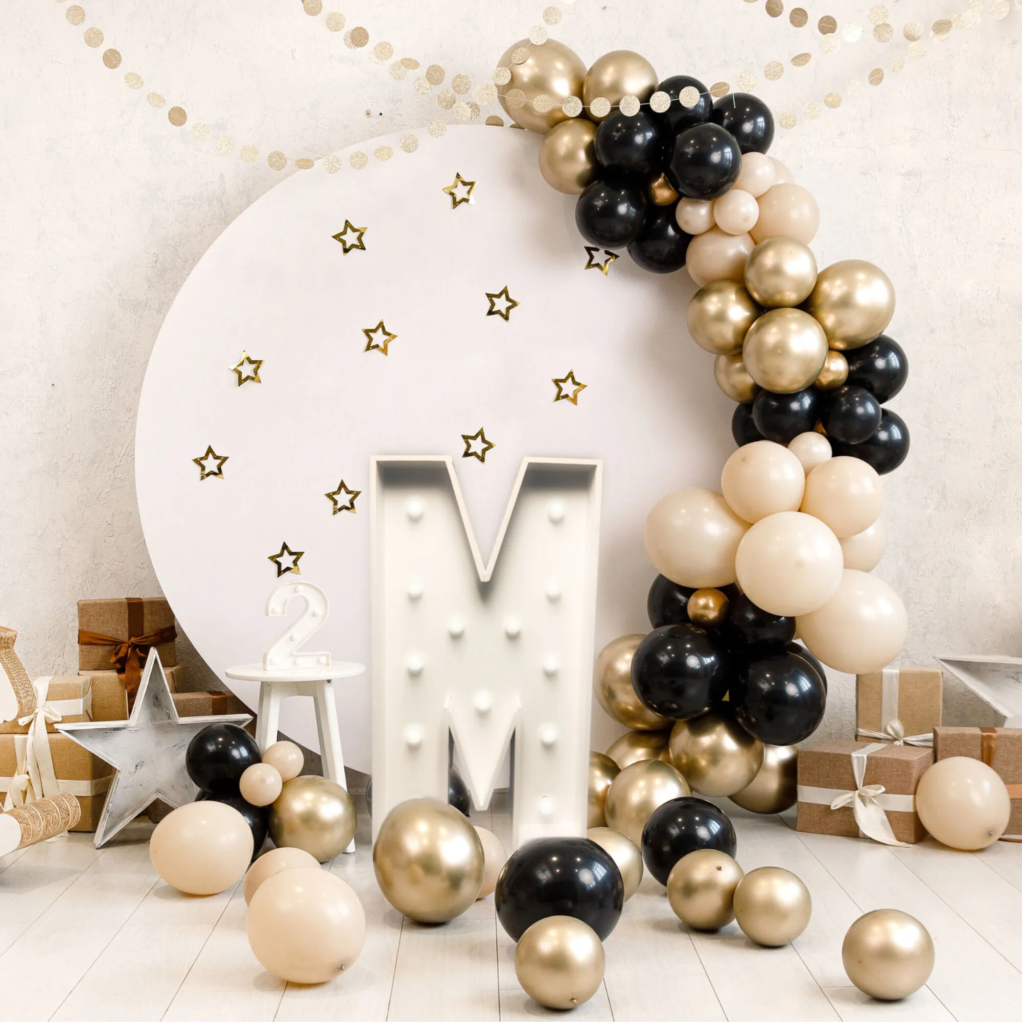 Rental Alphabet Party Decoration Letter M