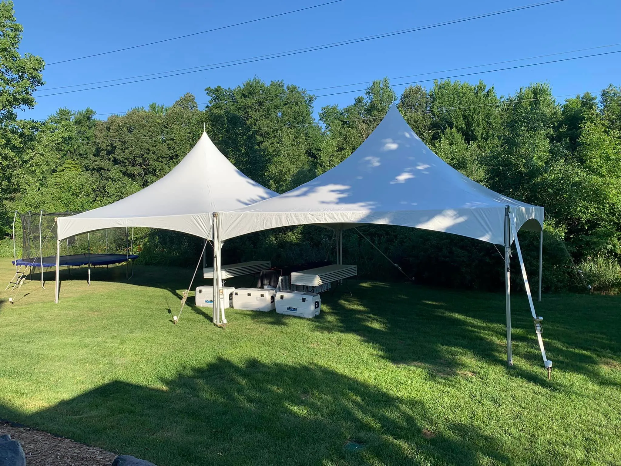 Package Deal - 20' x 40' Tent with Tables and Chairs | Party Rentals ...