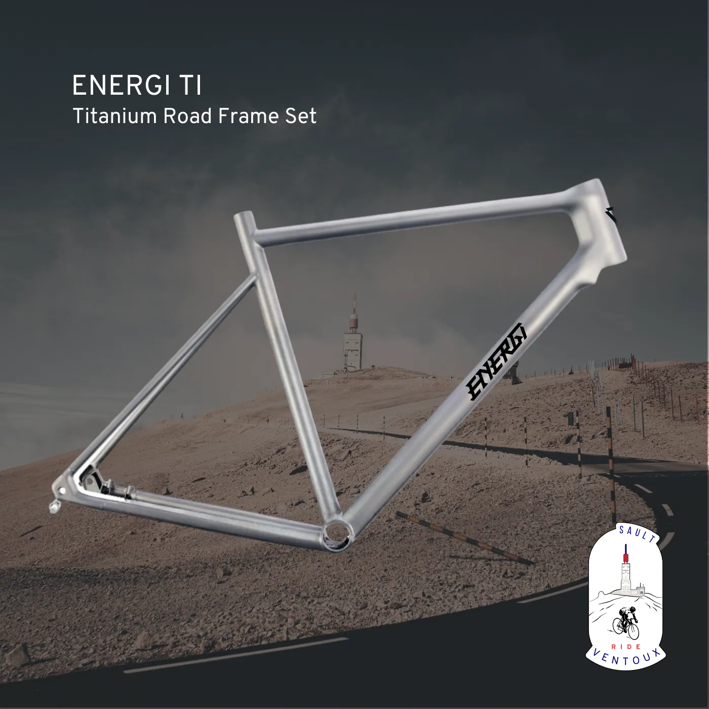 Energi Ti | Titanium Road Frame Set | Ride Ventoux