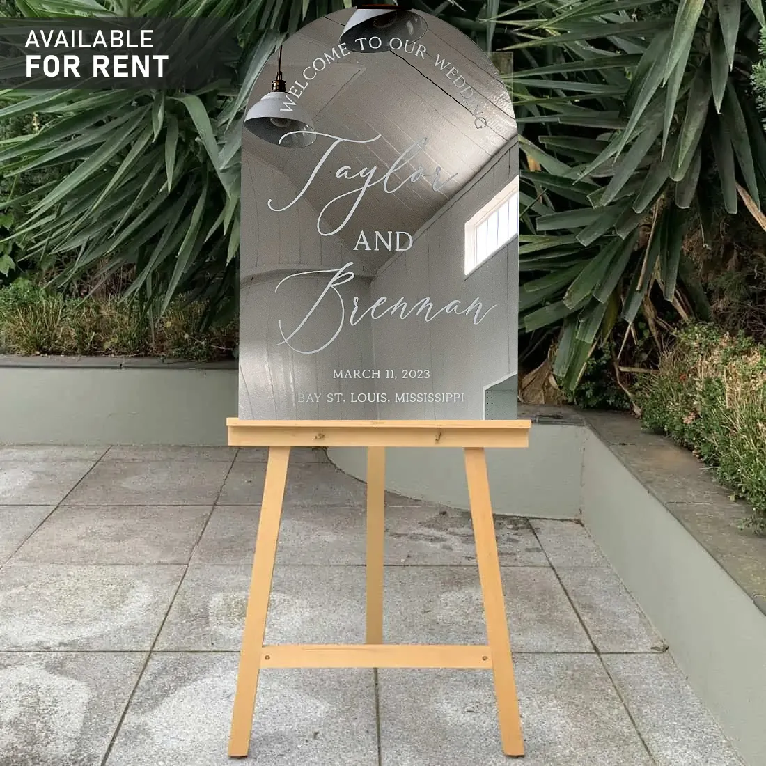 Welcome Board - Mirror | Fari Arts