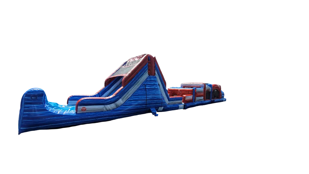 Dry/ Wet Obstacle Courses | Danny's Bouncy House Rentals