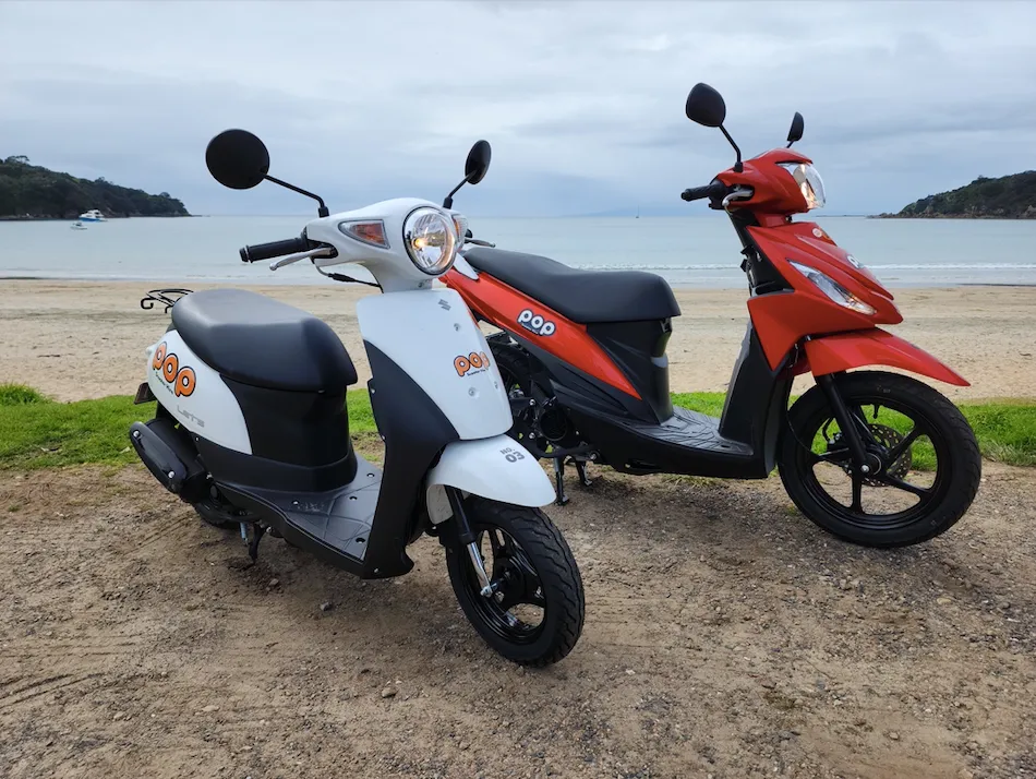 Pop Scooter Hire Waiheke | Affordable Island Scooter Rentals