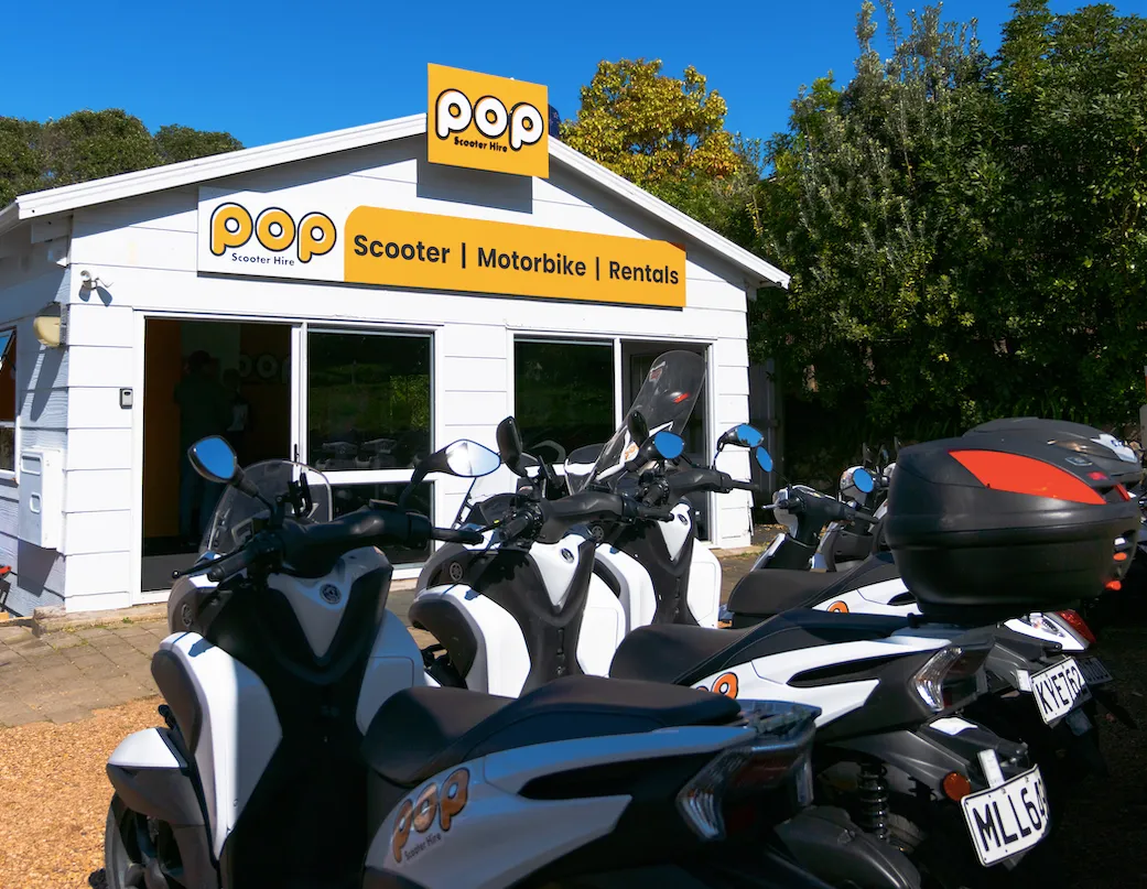 Pop Scooter Hire Waiheke | Affordable Island Scooter Rentals