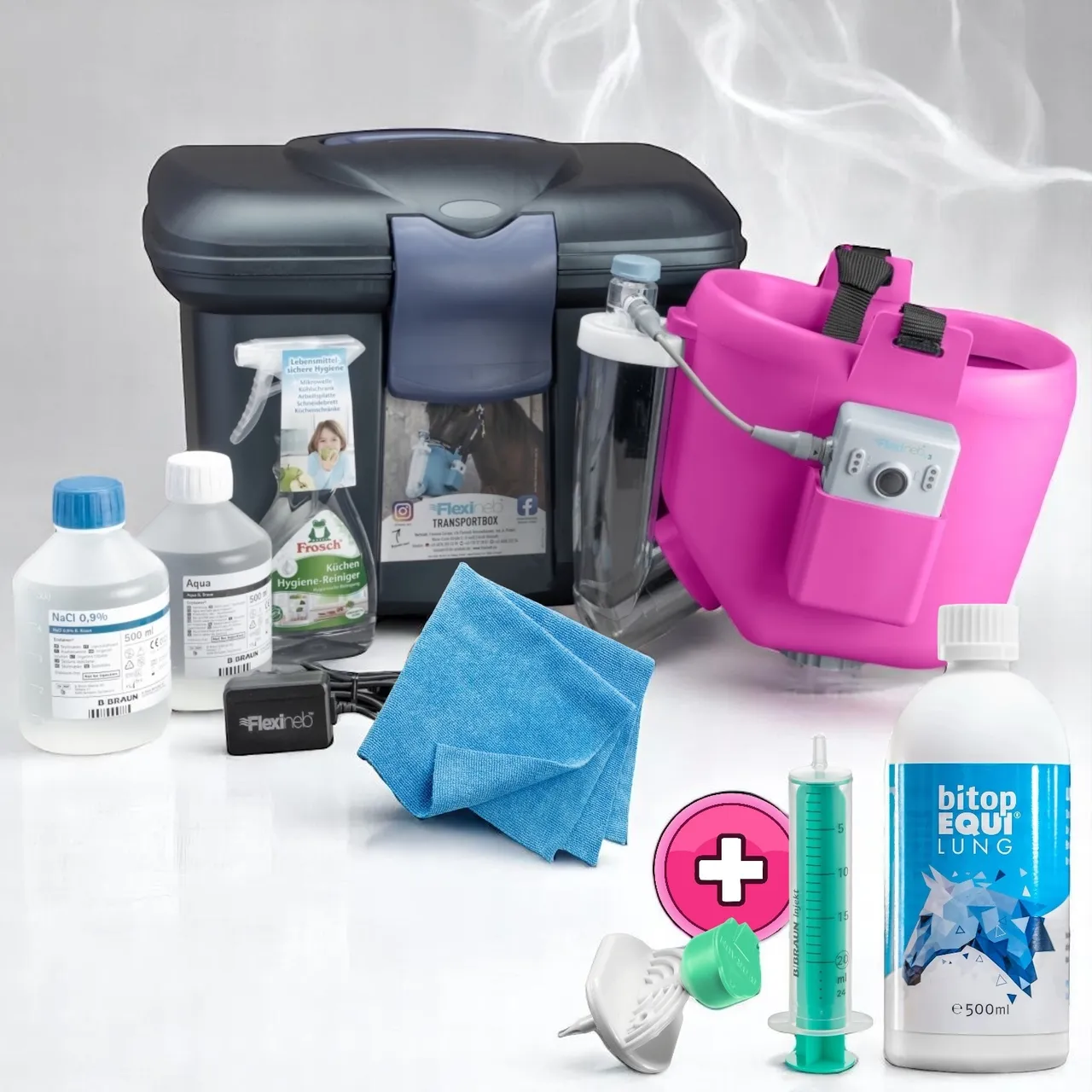 FlexiNeb E3 | Pferde Inhalator Inhalationsgerät | SOFORTKAUF | MietMaxX ...