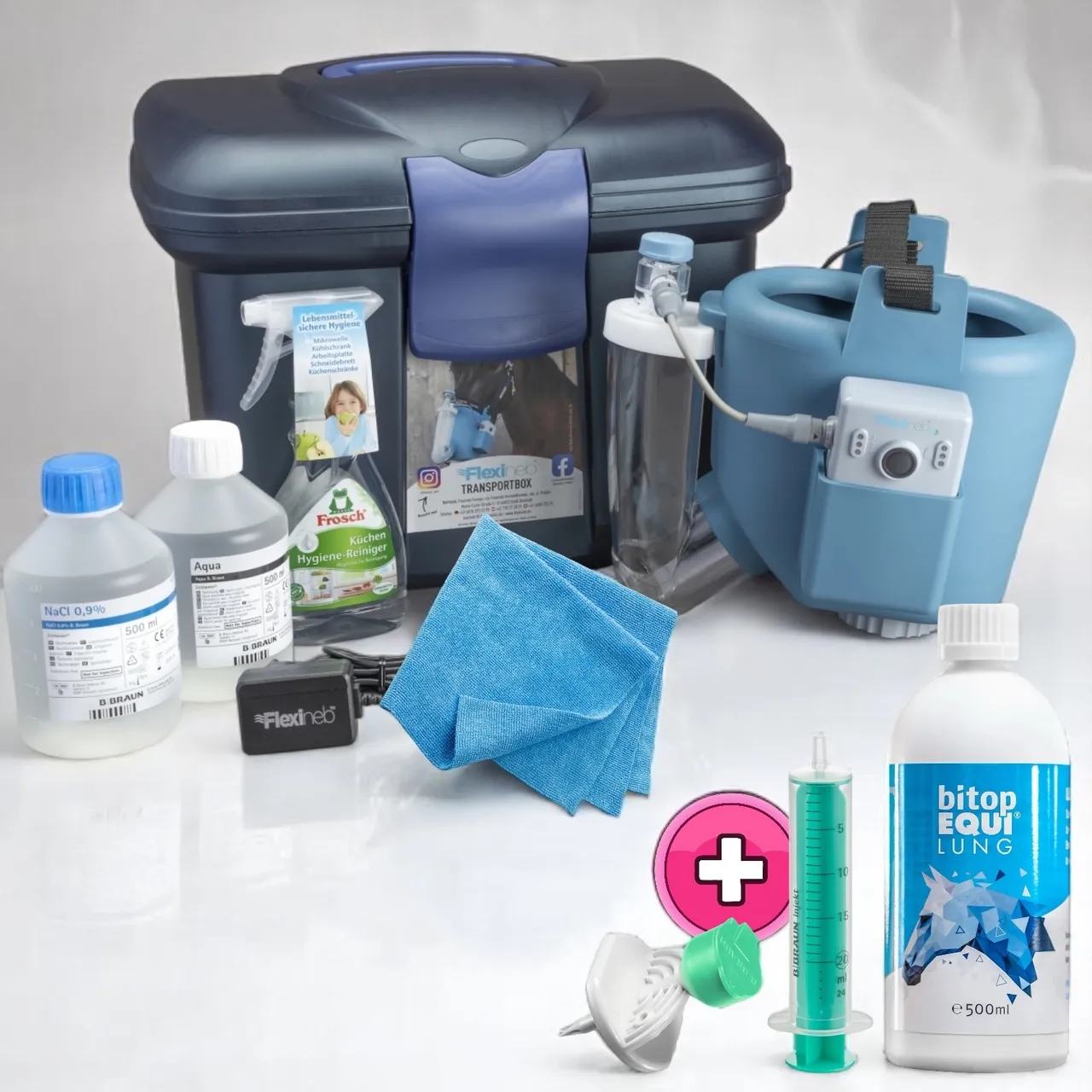 FlexiNeb E3 | Pferde Inhalator Inhalationsgerät | SOFORTKAUF | MietMaxX ...