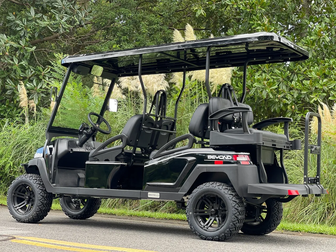 Electric Street Legal Lifted or Non-Lifted Golf Cart Rental | Beach ...