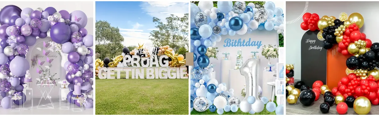 Balloon Decorations and set up birthday parties baby showers | Cobb ...