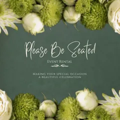 Please Be Seated Event Rental