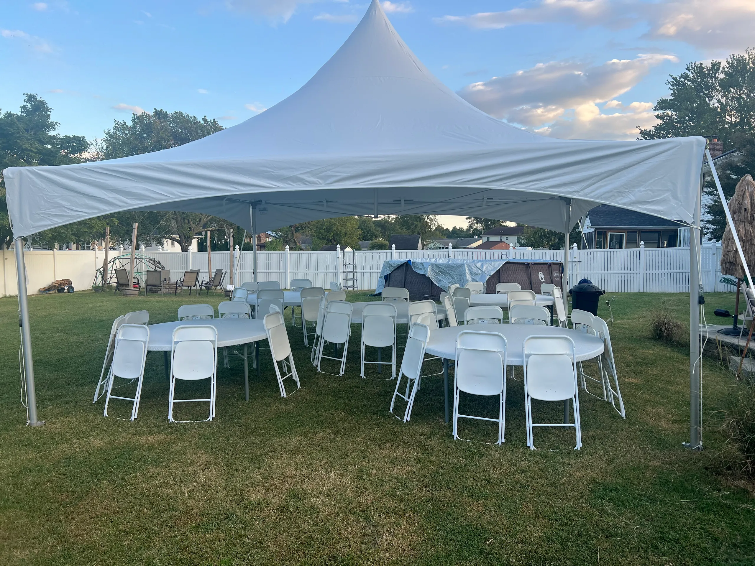 Hands Down Party Rentals, your party tent source