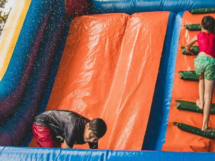 Inflatables, bounce houses, waterslides