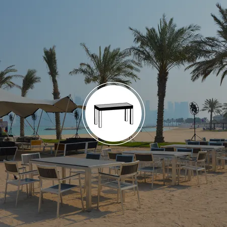 Tables | Rent Furniture in Qatar - LES - The Rental Company