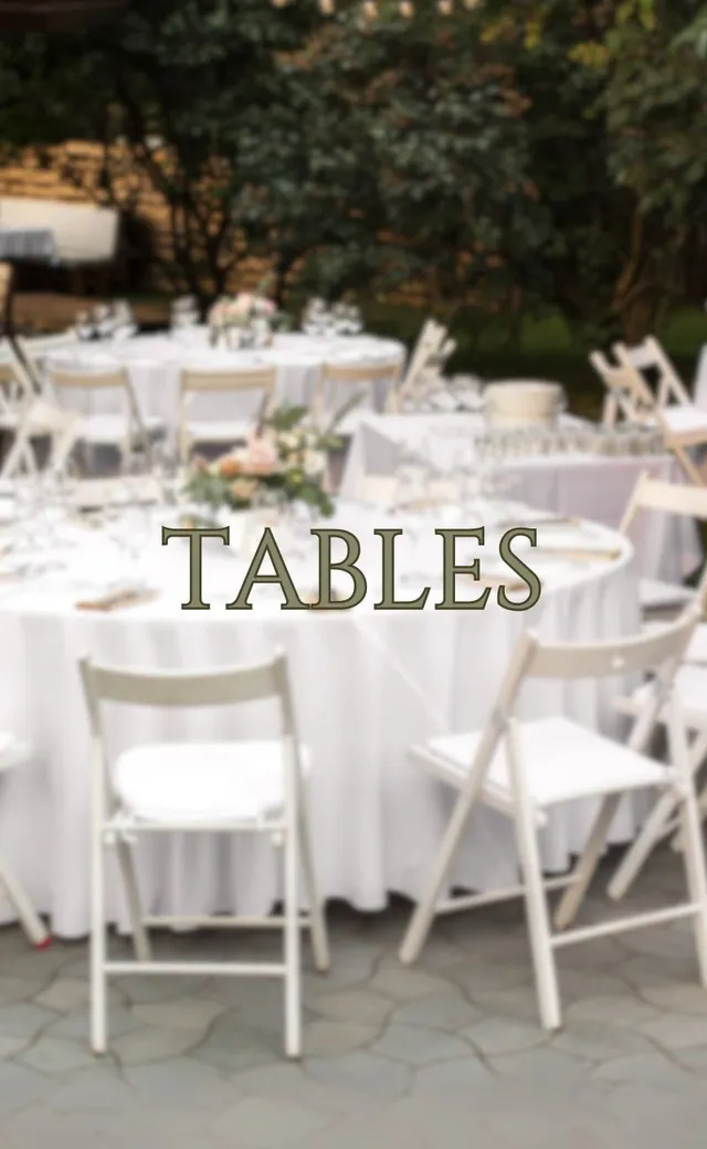 Please Be Seated Event Rental