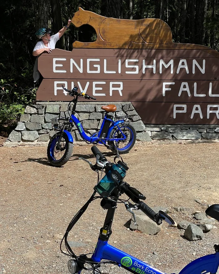 Safe Riding Circuits in Parksville, BC with Bark Echo eBikes
