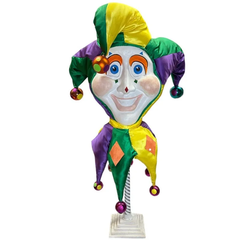 Oversized - 44' x 82' - Jester Head With Base - Multi Colour | Toronto ...