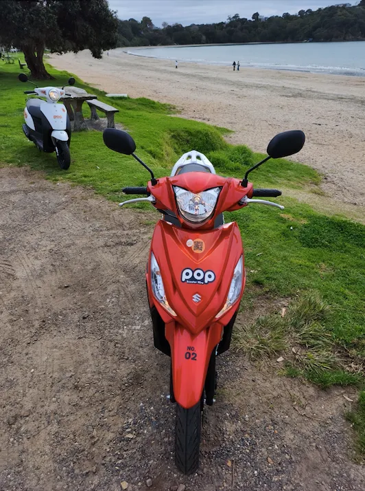Pop Scooter Hire Waiheke | Affordable Island Scooter Rentals