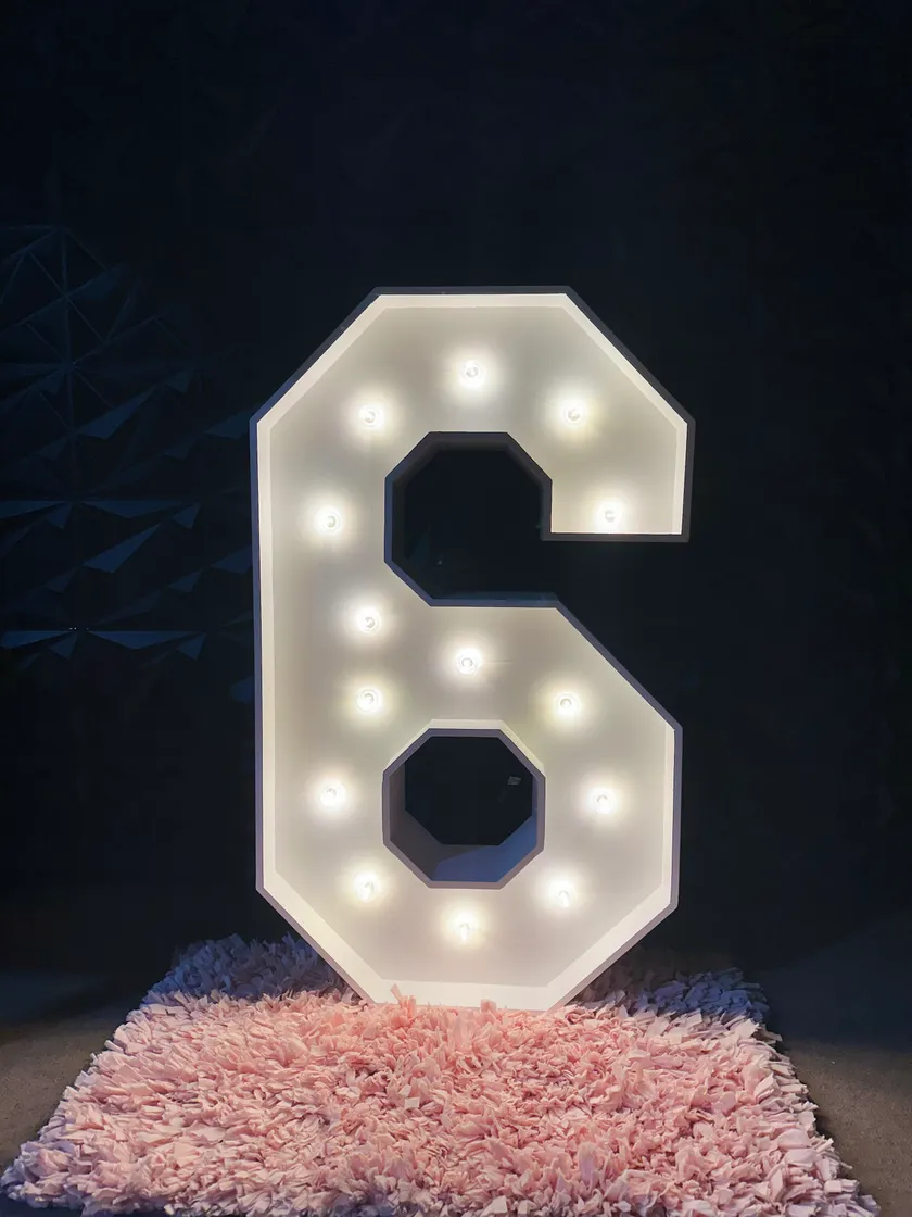Marquee Numbers and Letter Rental West Hartford CT | Tuckers Party ...