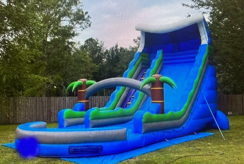 Inflatables, bounce houses, waterslides